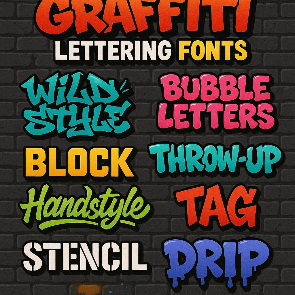 Graffiti Lettering: Unlock Your Creative Expression – Idea Hive Co.