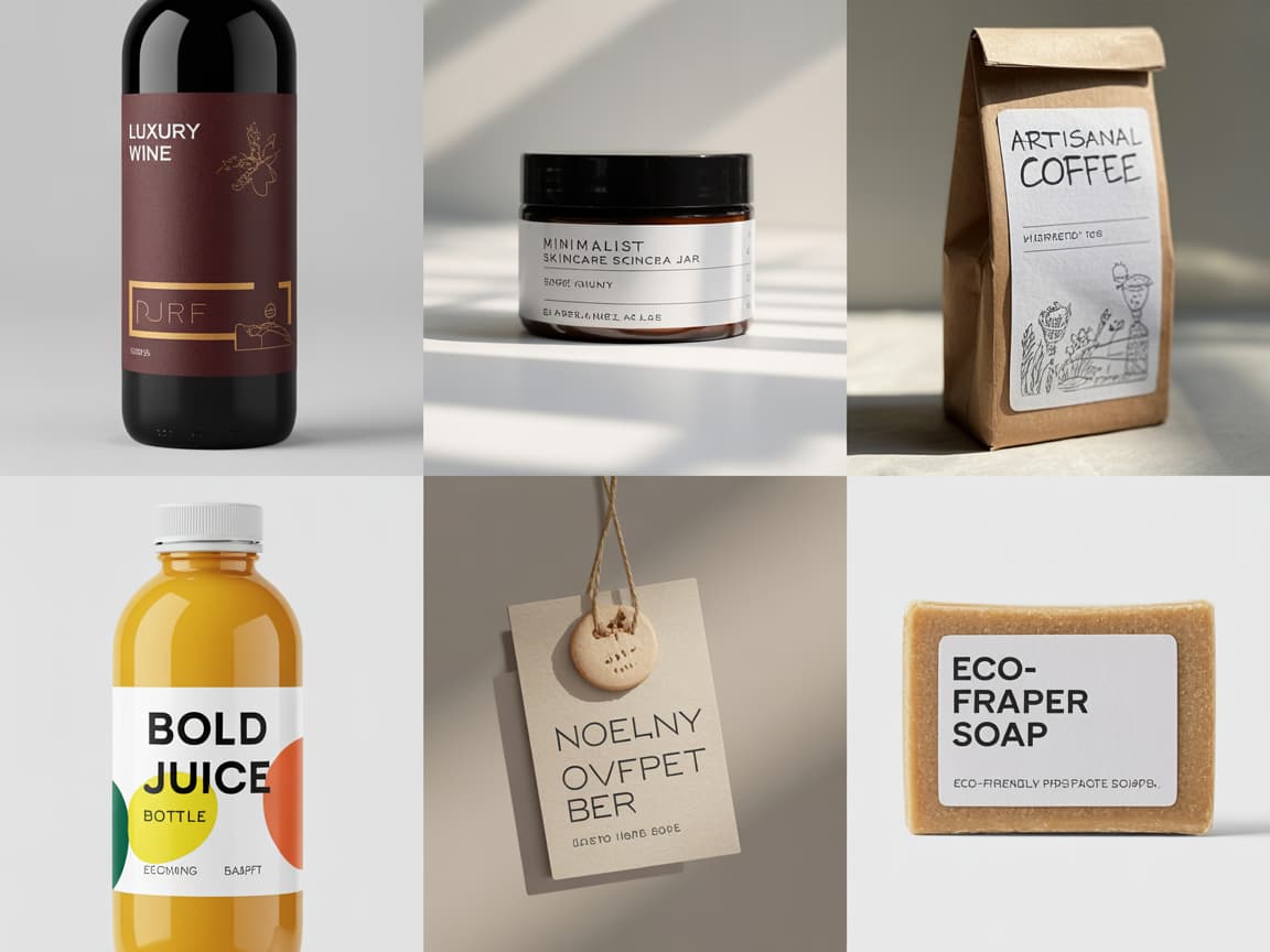 Label Design: Creative Ideas, Templates & Packaging Inspiration – Idea ...