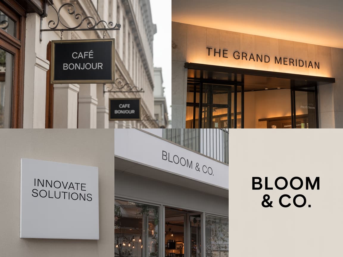 Signage Design: Ideas, Modern Styles & Outdoor Inspiration for ...