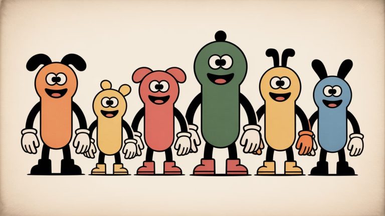 Rubber Hose Cartoon Style Design: Bringing Classic Animation Back to ...