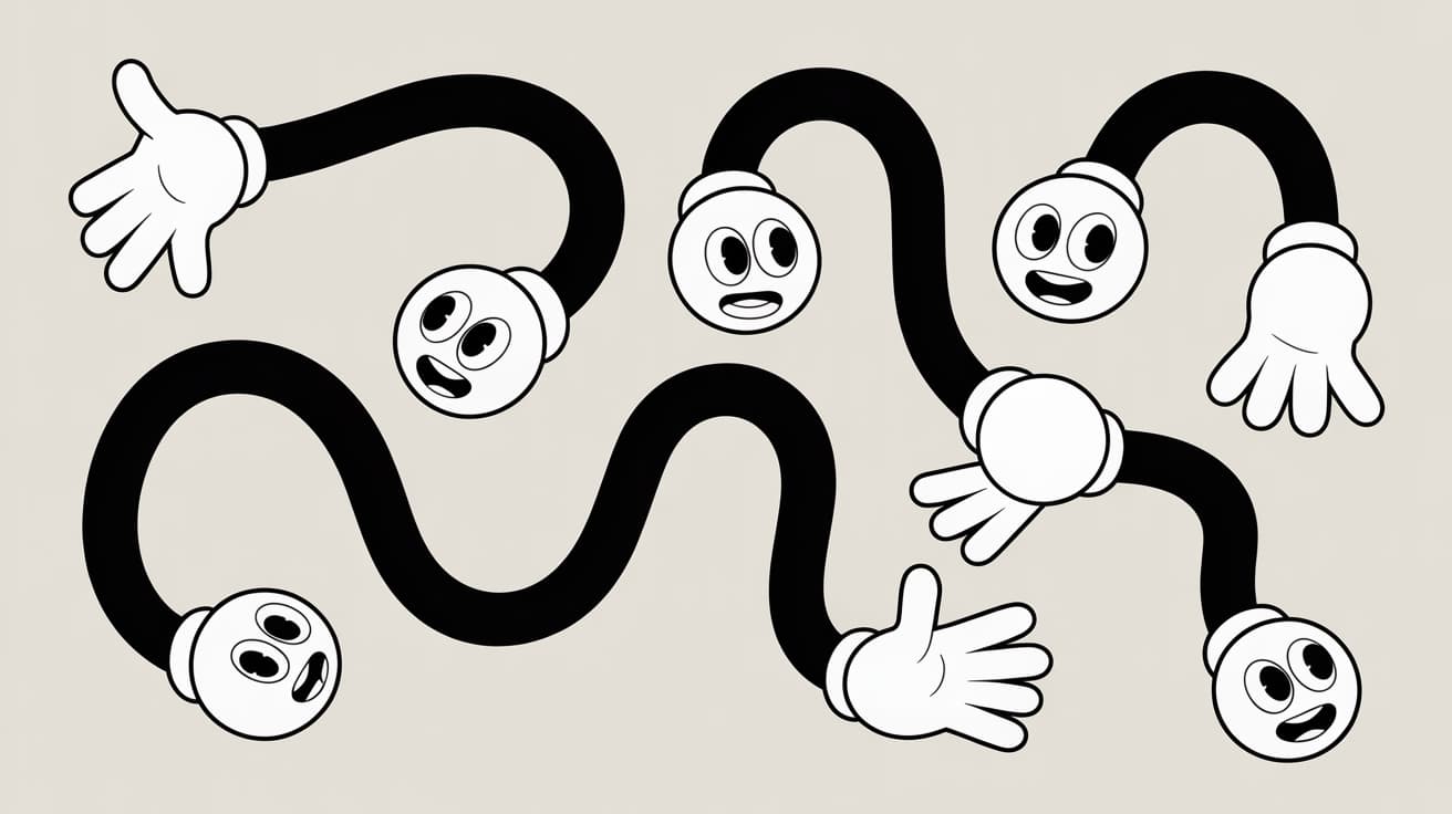 Rubber Hose Cartoon Style Design: Bringing Classic Animation Back to ...